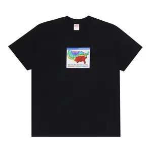 SUPREME Weather Tee 'black'
