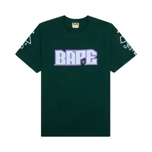 A BATHING APE Football Tee - Green