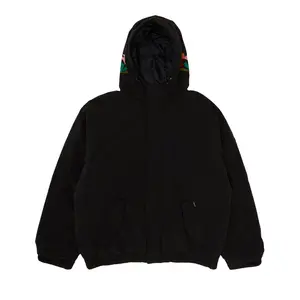 Supreme Needlepoint Hooded Jacket - Black