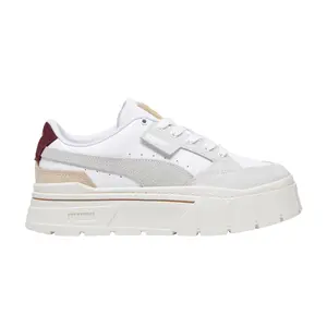 PUMA Mayze Stack Luxe Sneakers - White