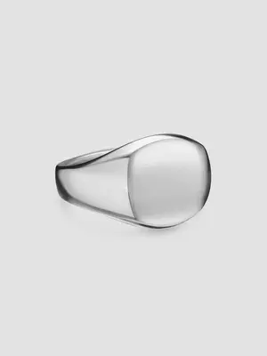 David Yurman Streamline Pinky Ring In Sterling 13mm