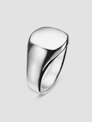 David Yurman Streamline Pinky Ring In Sterling 13mm