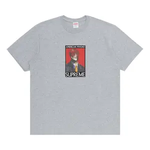 Supreme American Psycho Tee 'heather - Grey
