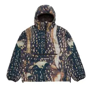 Supreme Micro Down Half Zip Hooded Pullover - Multicolor
