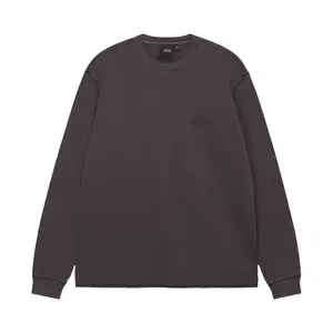 StüSsy Basic Stock Long-Sleeve Thermal 'Washed - Black | Editorialist