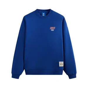 Kith For The Nfl Giants Helmet Nelson Vintage Crewneck - Blue