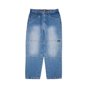 Supreme X Dickies Double Knee Baggy Jean - Blue