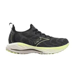 Mizuno Wave Neo Wind Undyed Luminous Sneakers - Black