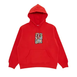Supreme Neil Blender Mosaic Hooded Sweatshirt - Red