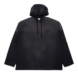 Vetements Double Jersey Gradient Hoodie - Black