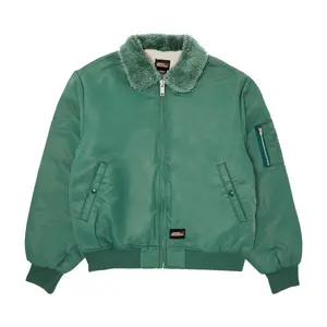 Supreme X Dickies Fur Collar Bomber Jacket - Green