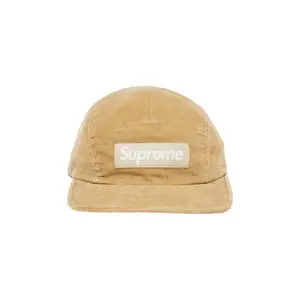 Supreme Corduroy Camp Cap - Tan