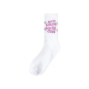 ANTI SOCIAL SOCIAL CLUB Barbara Crew Socks - White