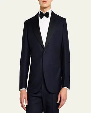 Cesare Attolini 150s Wool Grosgrain Tuxedo