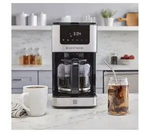 WEST BEND 12-cup Touchscreen Hot & Iced Coffee Aker