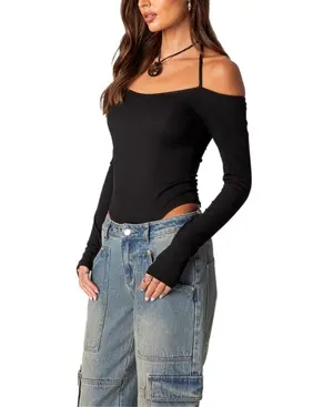 EDIKTED Ribbed Bodysuit