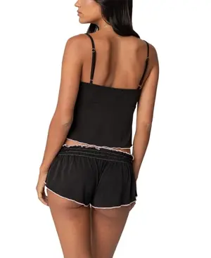 EDIKTED Alice Tank Top - Black