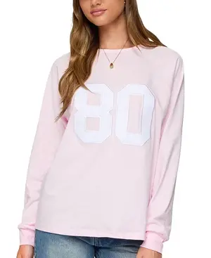 EDIKTED 80 Oversized Tee - Light-pink