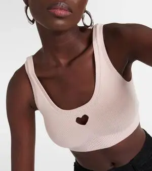 Simone Rocha Love Heart Cutout Bralette