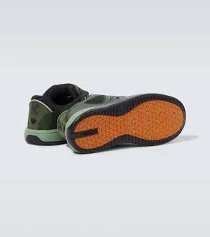Kenzo Pxt Leather Sneakers - Green