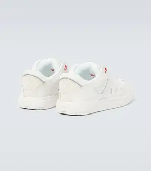 Kenzo Pxt Leather Sneakers - White