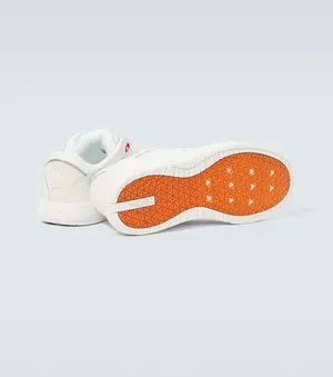 Kenzo Pxt Leather Sneakers - White