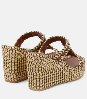Valentino Garavani Rockstud Leather Espadrilles