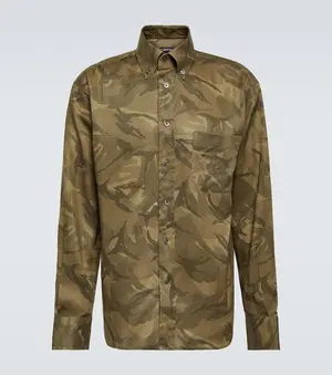 TOM FORD Camouflage Shirt