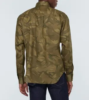 TOM FORD Camouflage Shirt