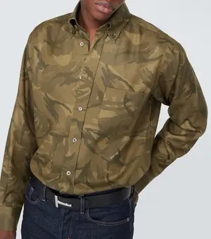 TOM FORD Camouflage Shirt