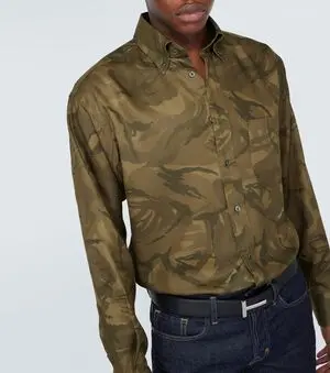 TOM FORD Camouflage Shirt