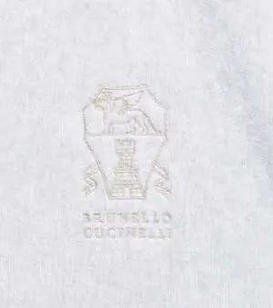 Brunello Cucinelli Cotton Terry Bathrobe - White