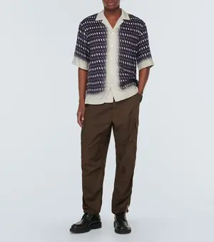 Dries Van Noten Printed Bowling Shirt
