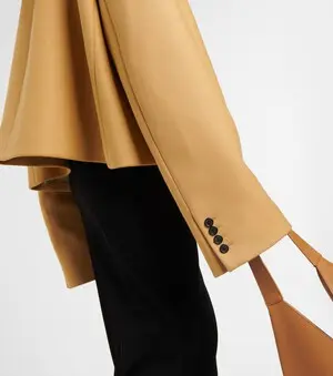 Khaite Raymond Cropped Jacket - Beige