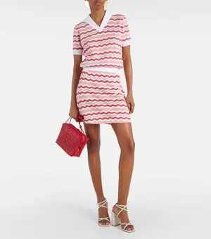 Missoni Zig Zag Cotton-blend Miniskirt