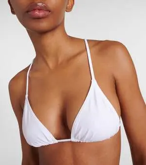 ERES Mouna Triangle Bikini Top - White