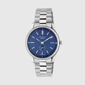 Gucci G-timeless 40mm Steel Watch - Blue
