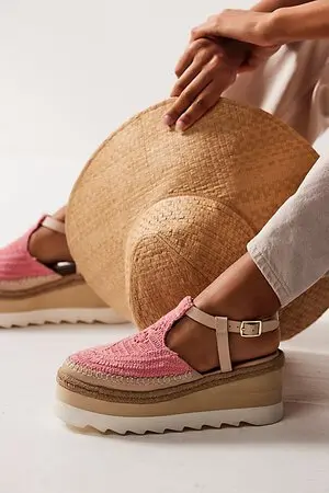 Free People FREE PEOPLE Morning In Mykonos Espadrilles Watermelon