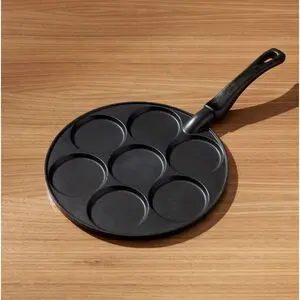 Crate & Barrel Nordic Ware ® Silver Dollar Pancake Pan - Black