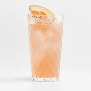 Crate & Barrel Hatch 16.5-oz. Acrylic Highball Glass