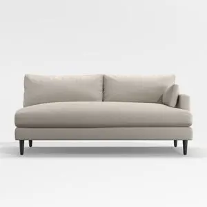 Crate & Barrel Monahan Right Arm Loveseat Sofa