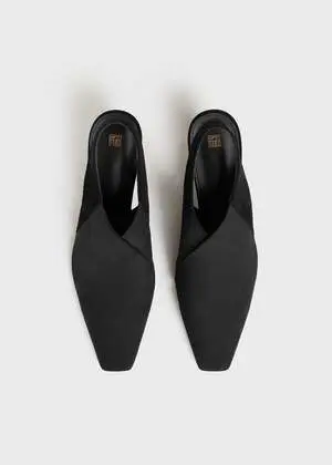 TOTEME The Mid Heel Elastic Slingback