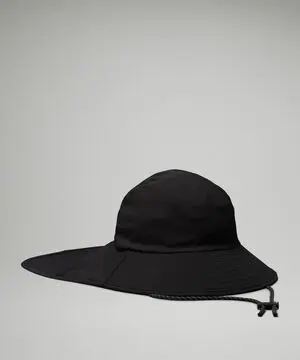 Lululemon All Sport Wide-brim Sun Hat - Black