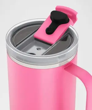 Lululemon Insulated Mug 12oz - Flamingo Fun