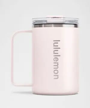 Lululemon Insulated Mug 12oz - Pink Pearl