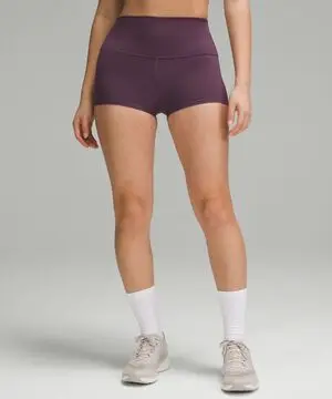 Lululemon Wunder Train High-Rise Short 2 Grape Thistle