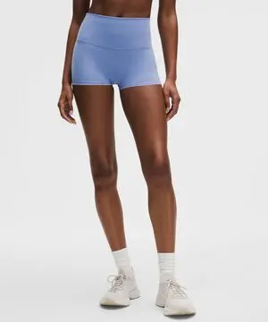 Lululemon Wunder Train High-rise Short - Prep Blue