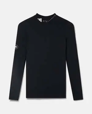 Stella McCartney Truecasuals Sportswear Rib Long Sleeve Top
