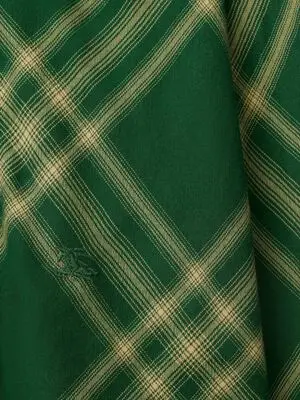 Burberry Check-pattern Wool Shirt