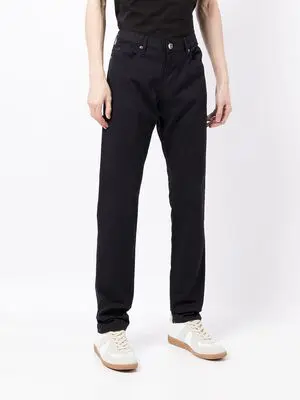 Emporio Armani J06 Slim-fit Jeans - Black